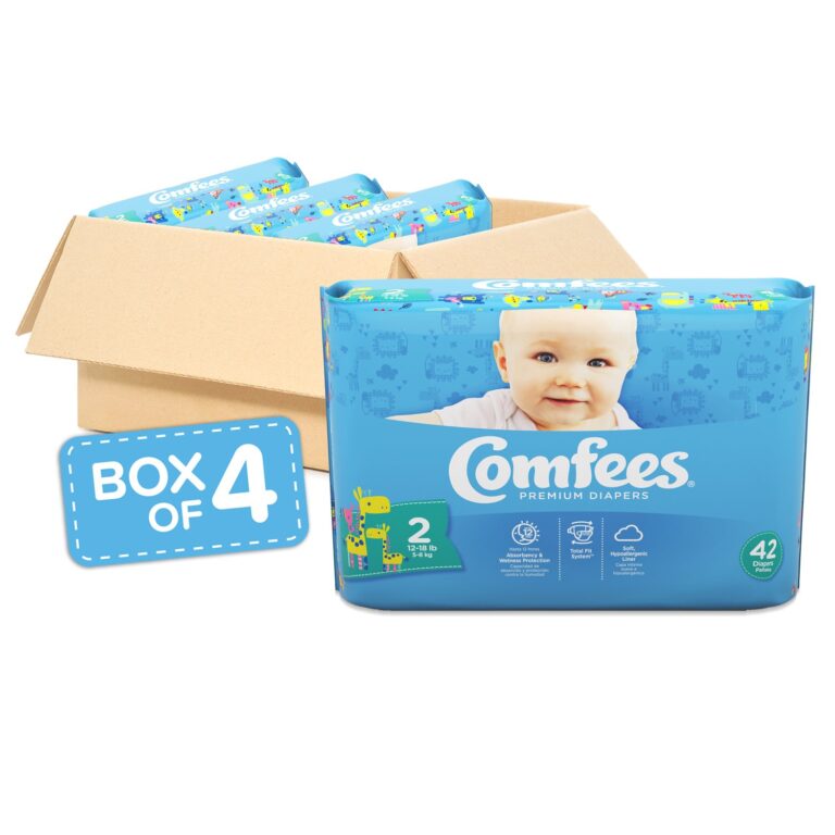 Buy Baby Diapers Online | Comfees Premium Baby Diapers - Size 2 | Sebcare